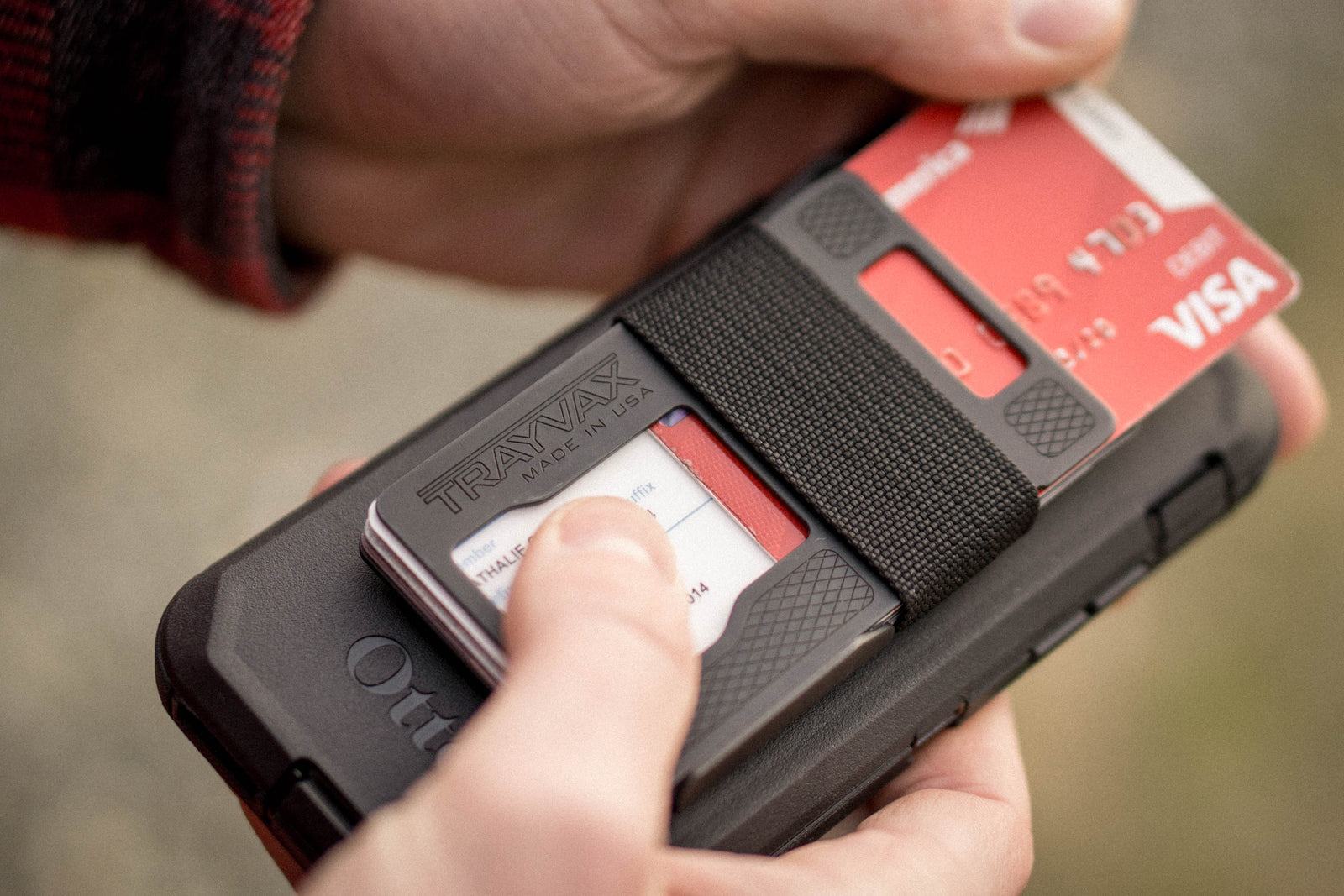 Introducing the Summit Grip Cell Phone Wallet Attachment - A Trayvax ...