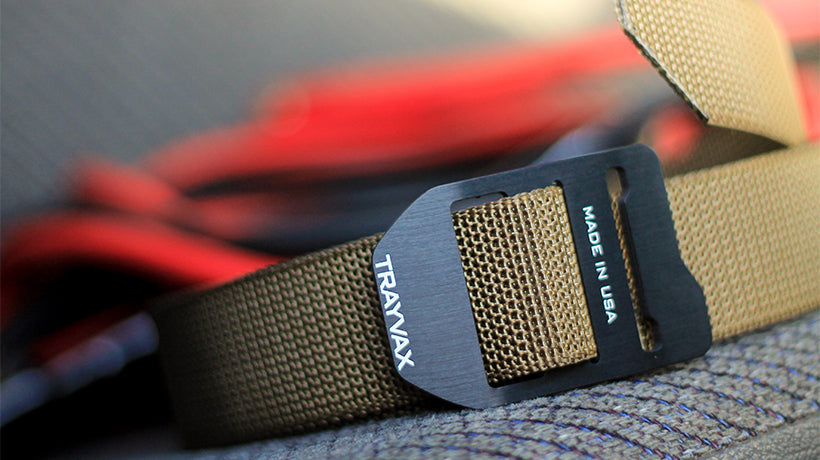 $20 Cinch Belt Exclusive - Introducing Tan Webbing - A Trayvax Article