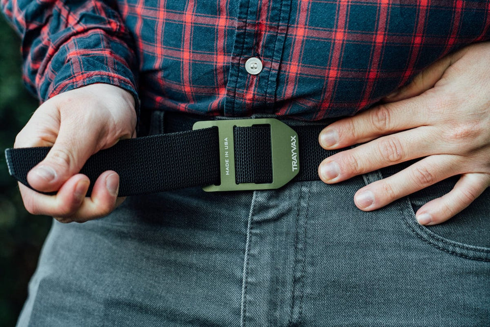 Cobalt Blue Cinch Belt Buckle