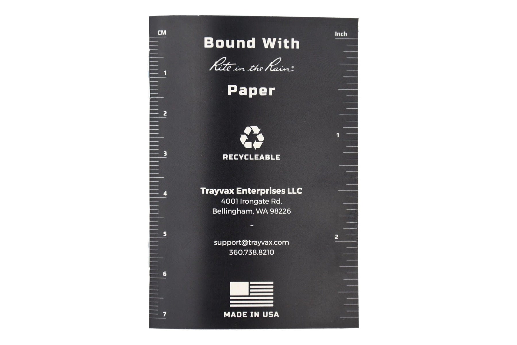 Weatherproof Notepad | Pocket Notebook | Trayvax