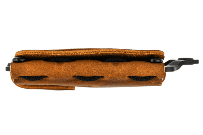 Element Wallet - Black Tobacco Brown | Horween Leather and Metal